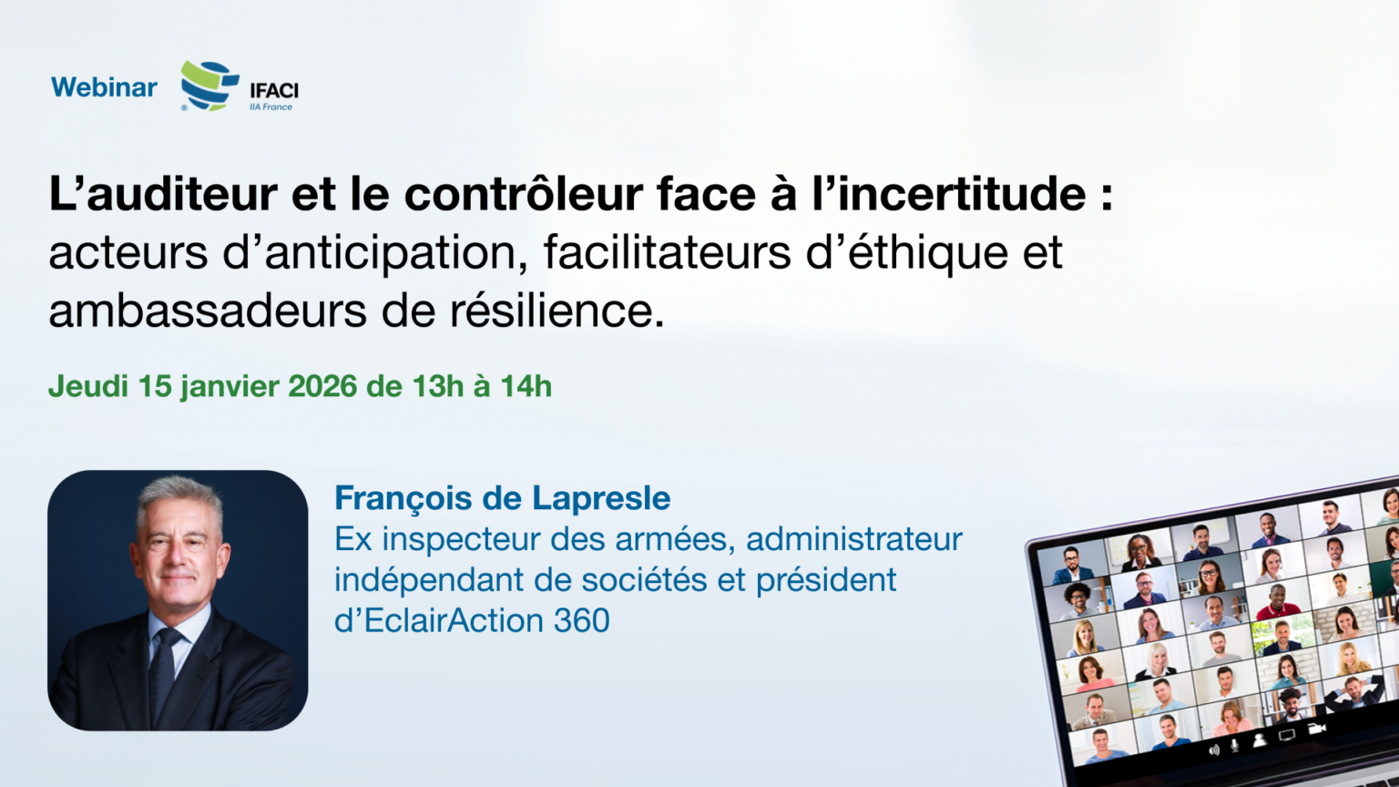 IFACI - Institut Français de l'audit interne et du contrôle interne